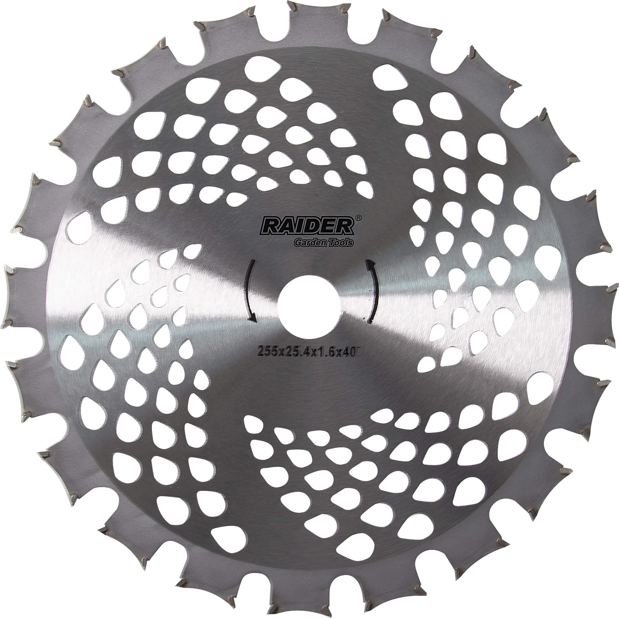 Двоен диск за коса Raider - TCT 40T, Ø 255 x 25.4 mm | Ozone.bg