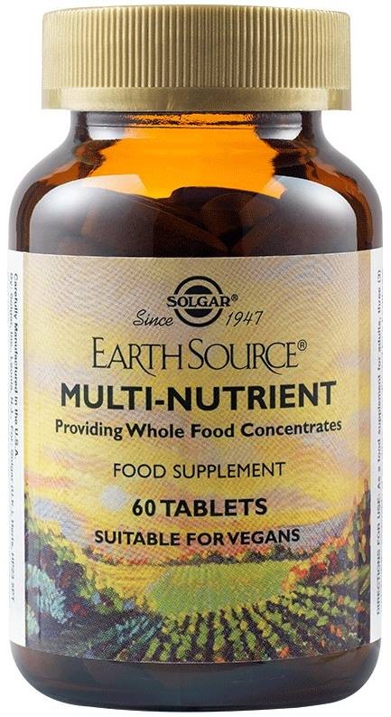 Earth Source Multi-Nutrient, 60 таблетки, Solgar | Ozone.bg