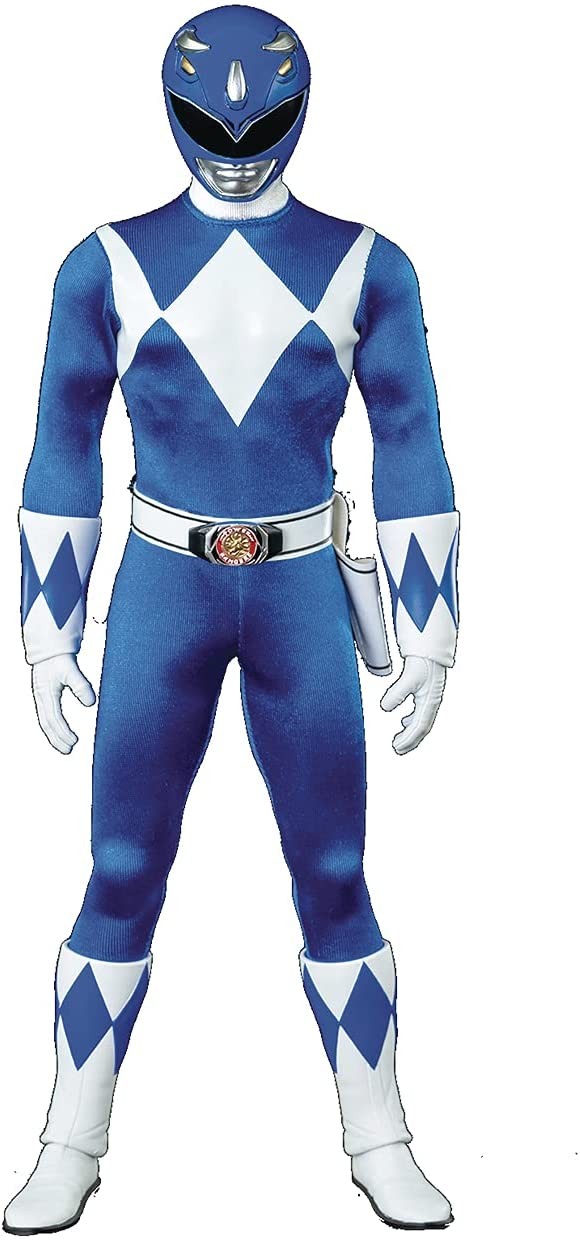 Екшън фигура ThreeZero Television: Might Morphin Power Rangers - Blue ...