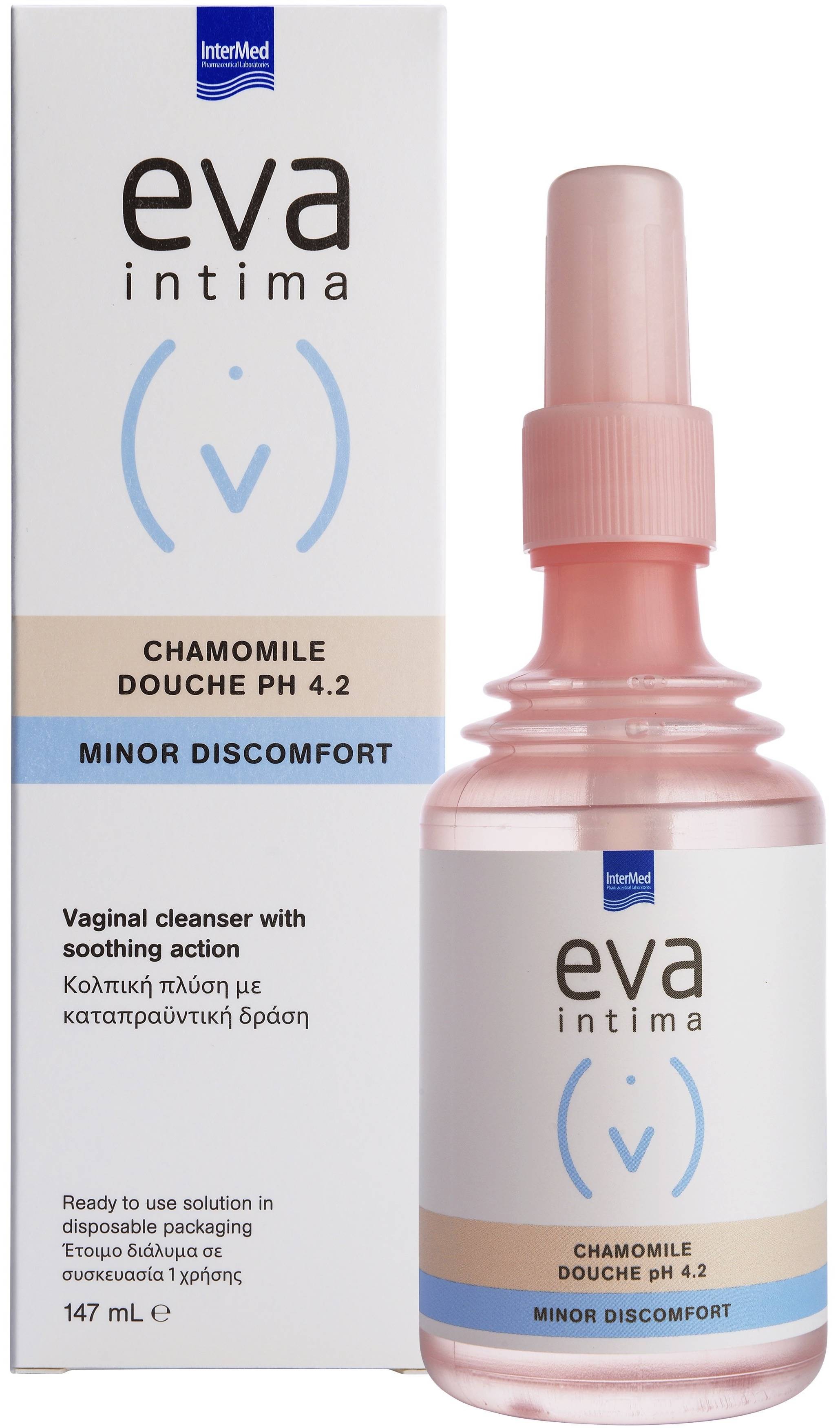 Eva Intima Вагинален душ Chamomile pH 4.2, 147 ml, Vittoria Pharma | Ozone.bg