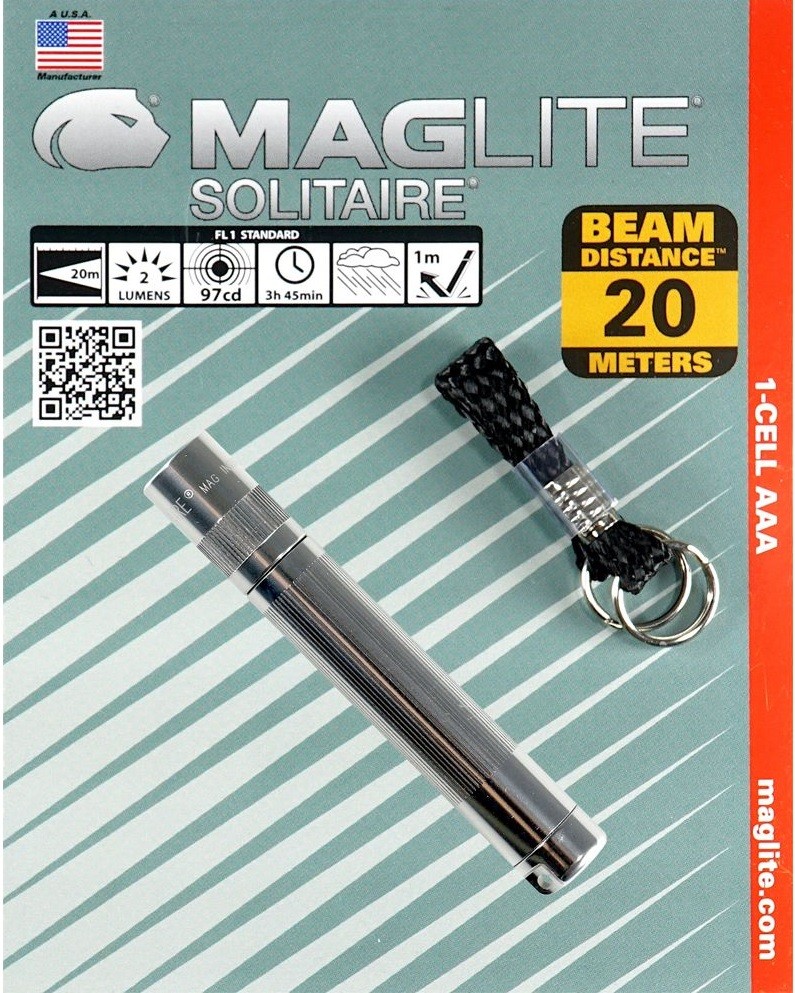 Фенер Maglite Solitaire – сребрист | Ozone.bg