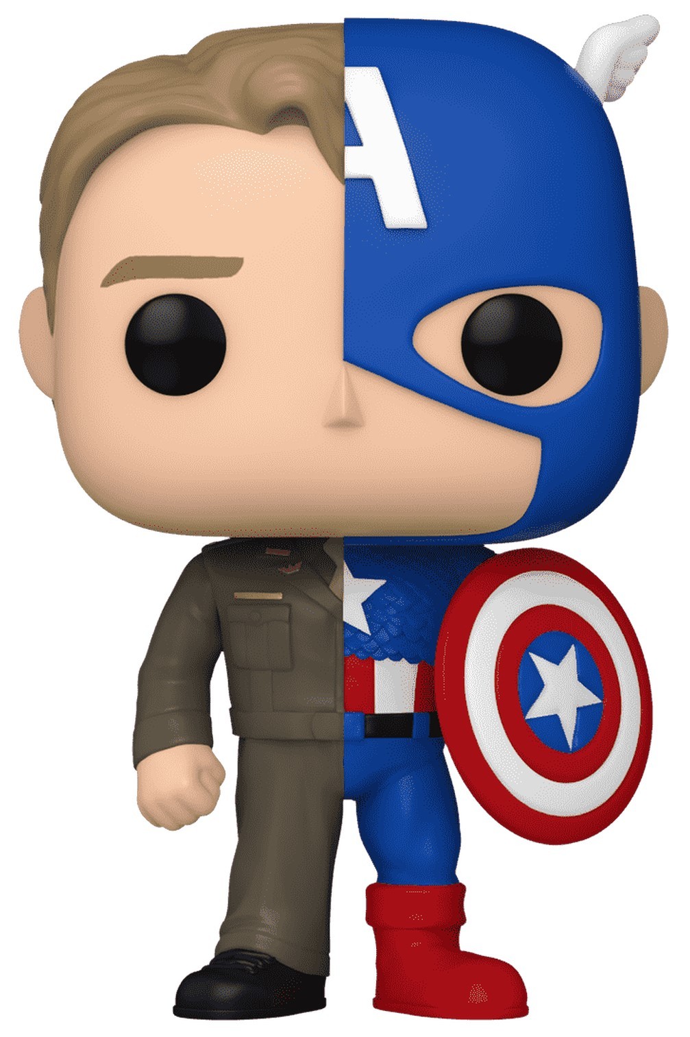 Фигура Funko POP! Marvel: Captain America - Steve Rogers/Captain ...