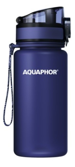 Филтрираща бутилка Aquaphor - City, 160027, 350 ml, нави | Ozone.bg