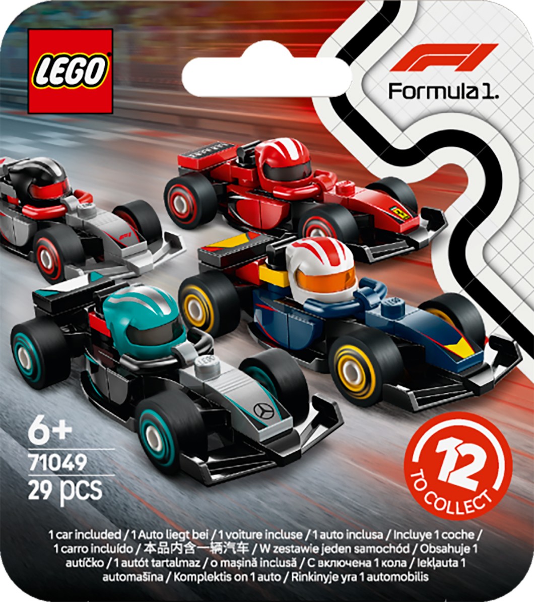 Фигура изненада LEGO Minifigures Formula 1 - F1 състезателни коли ...