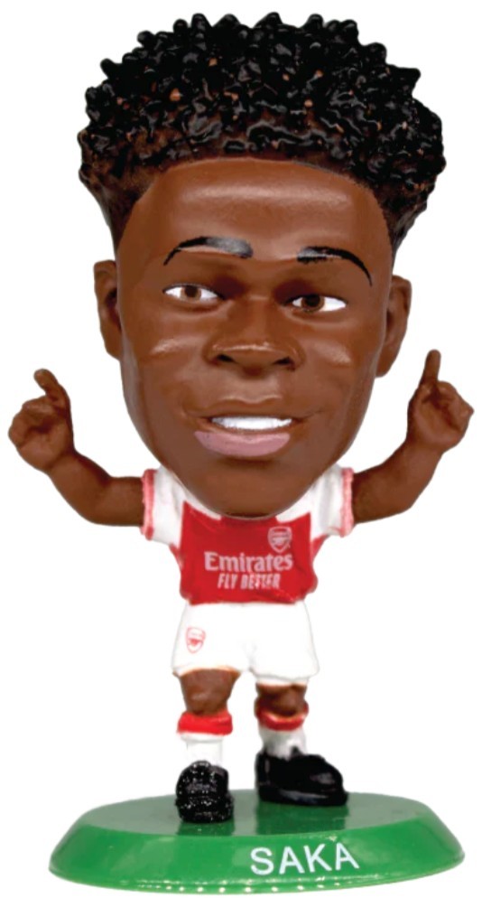 Фигура Creative Toys: Soccerstarz - Arsenal Bukayo Saka Home Kit, 5 cm ...