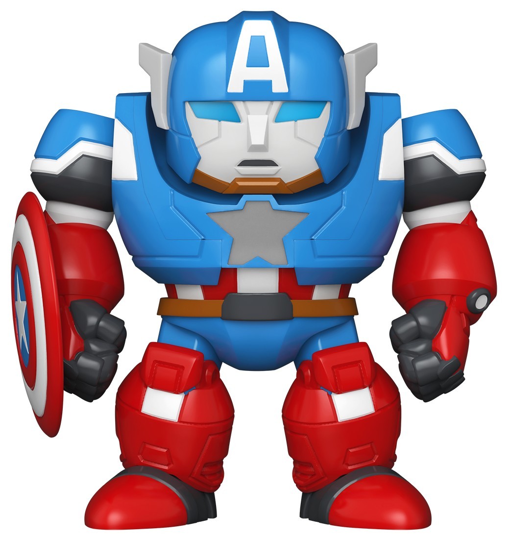 Фигура Funko Bitty POP! Bots Marvel: What If…? - Captain America (Mech ...