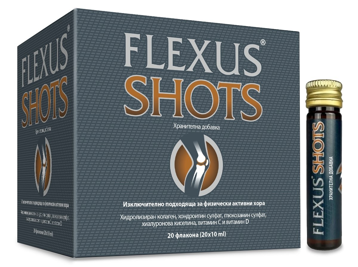 Flexus Shots, 20 шота x 10 ml, Valentis | Ozone.bg