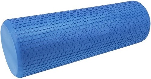 Фоумролер за пилатес и йога Maxima - 45 х 15 cm, син | Ozone.bg