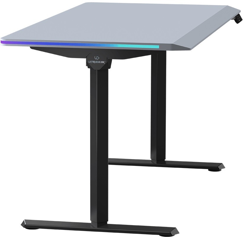 Гейминг бюро Ultradesk - Quest Black, сиво | Ozone.bg