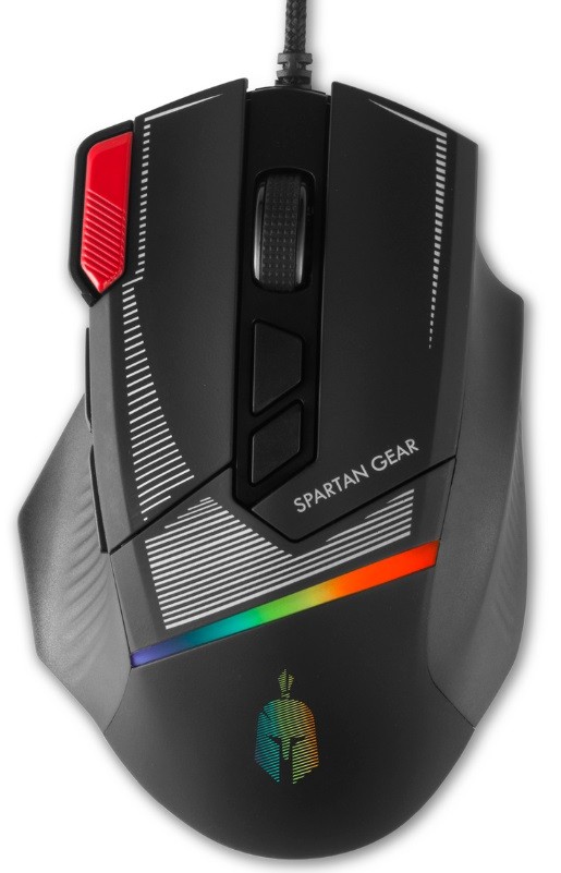 Гейминг мишка Spartan Gear - Talos 2, оптична, черна | Ozone.bg