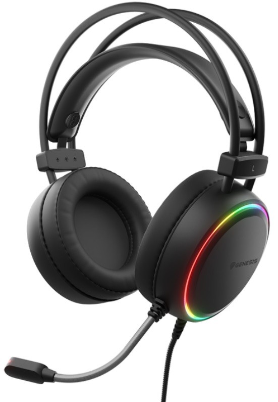 Гейминг слушалки Genesis - Neon 613, черни | Ozone.bg