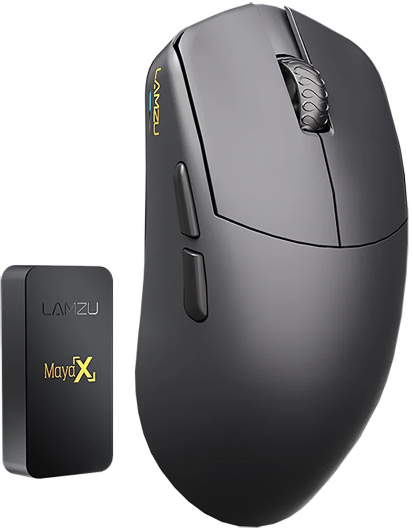 Гейминг мишка Lamzu - MAYA X 8K, оптична, безжична, черна | Ozone.bg