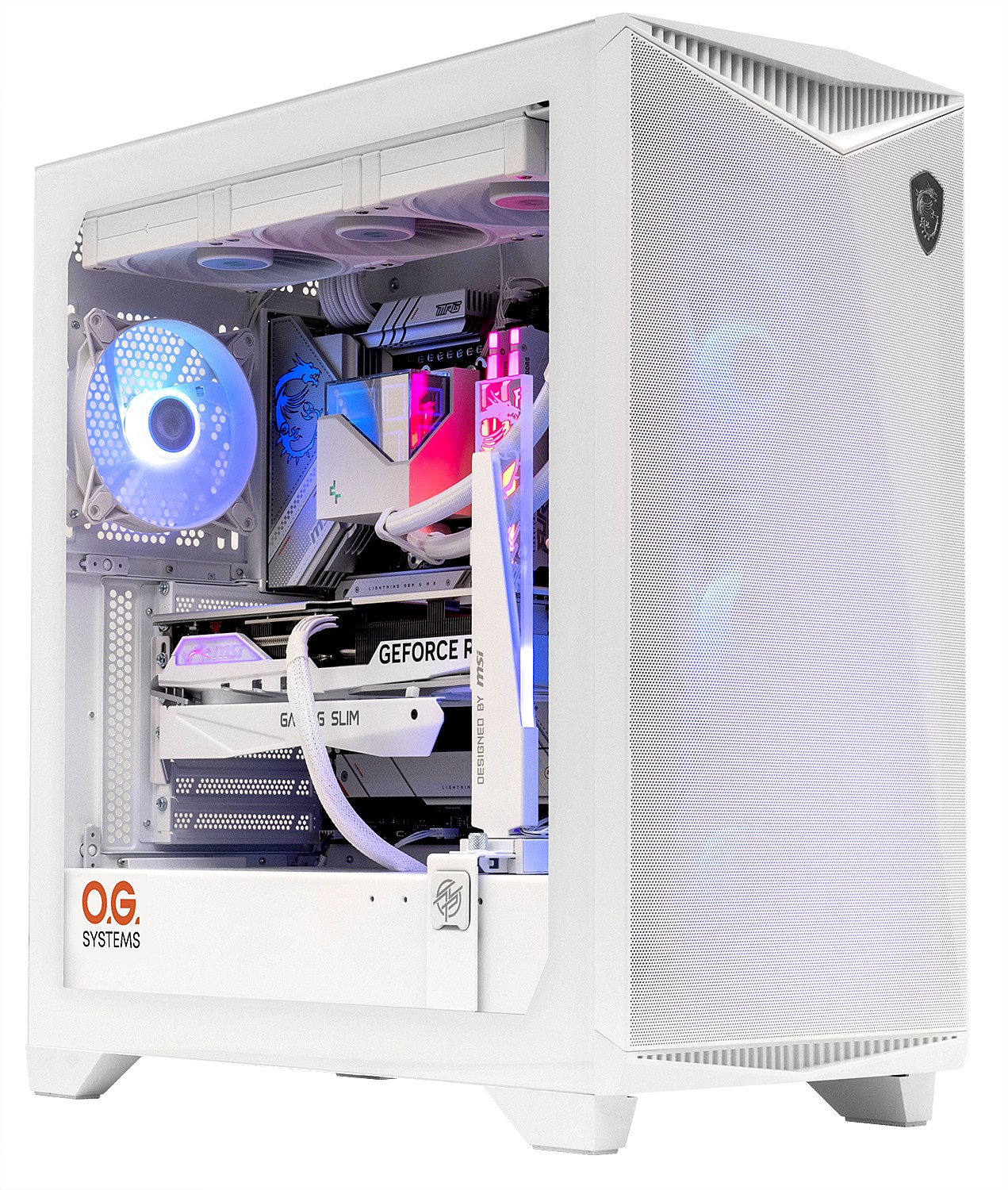 Гейминг компютър White Dragon (AMD) - Ryzen 7 7800X3D, RTX 4070 Ti ...