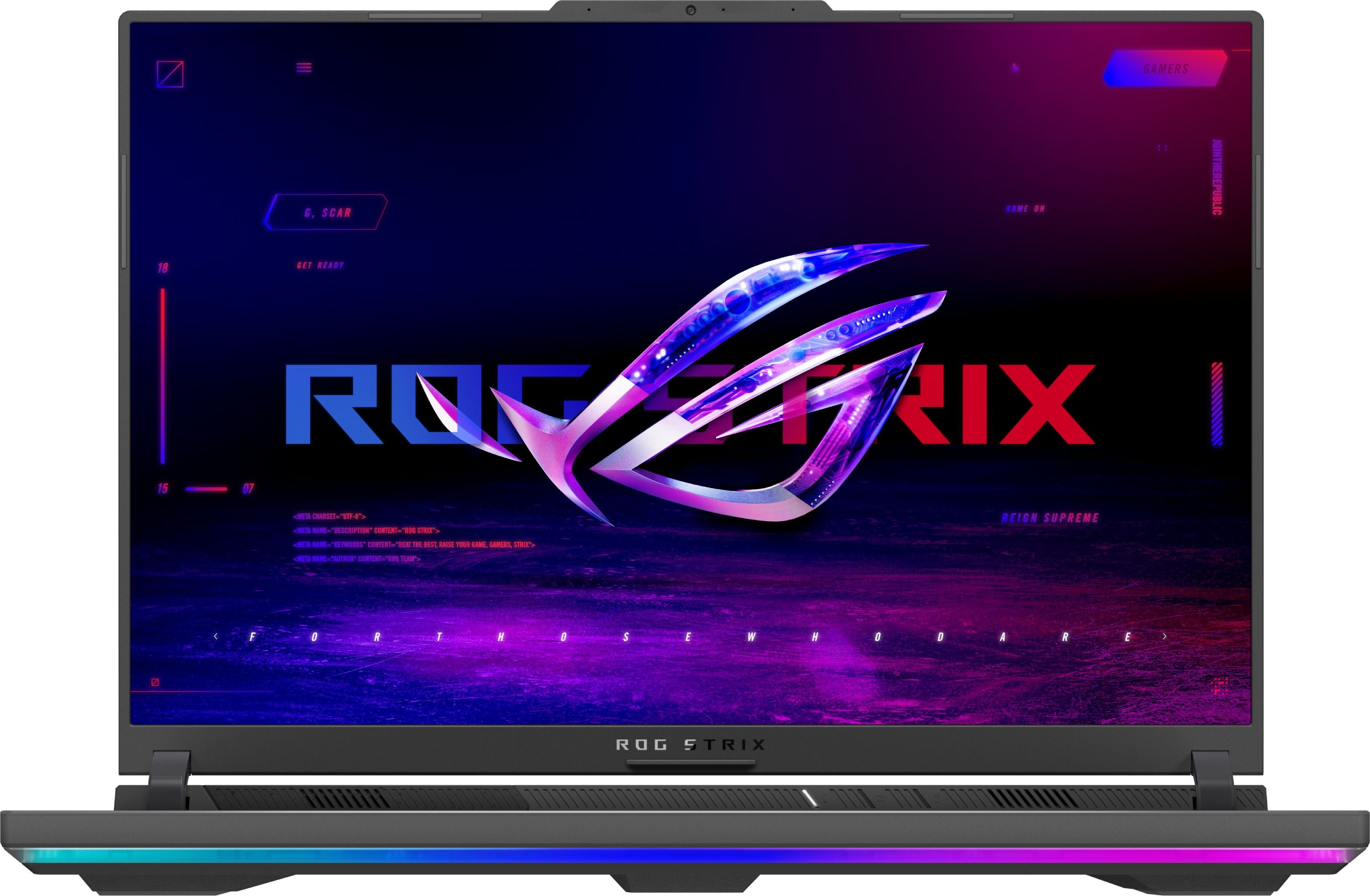 Гейминг лаптоп ASUS - ROG Strix G16 G614FR-S5107W, 16'', WQXGA, Ryzen 9 ...
