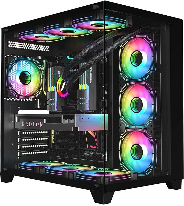 Гейминг компютър Cyclone PBA (AMD) - Ryzen 7 5700X3D, RTX 4070 SUPER ...