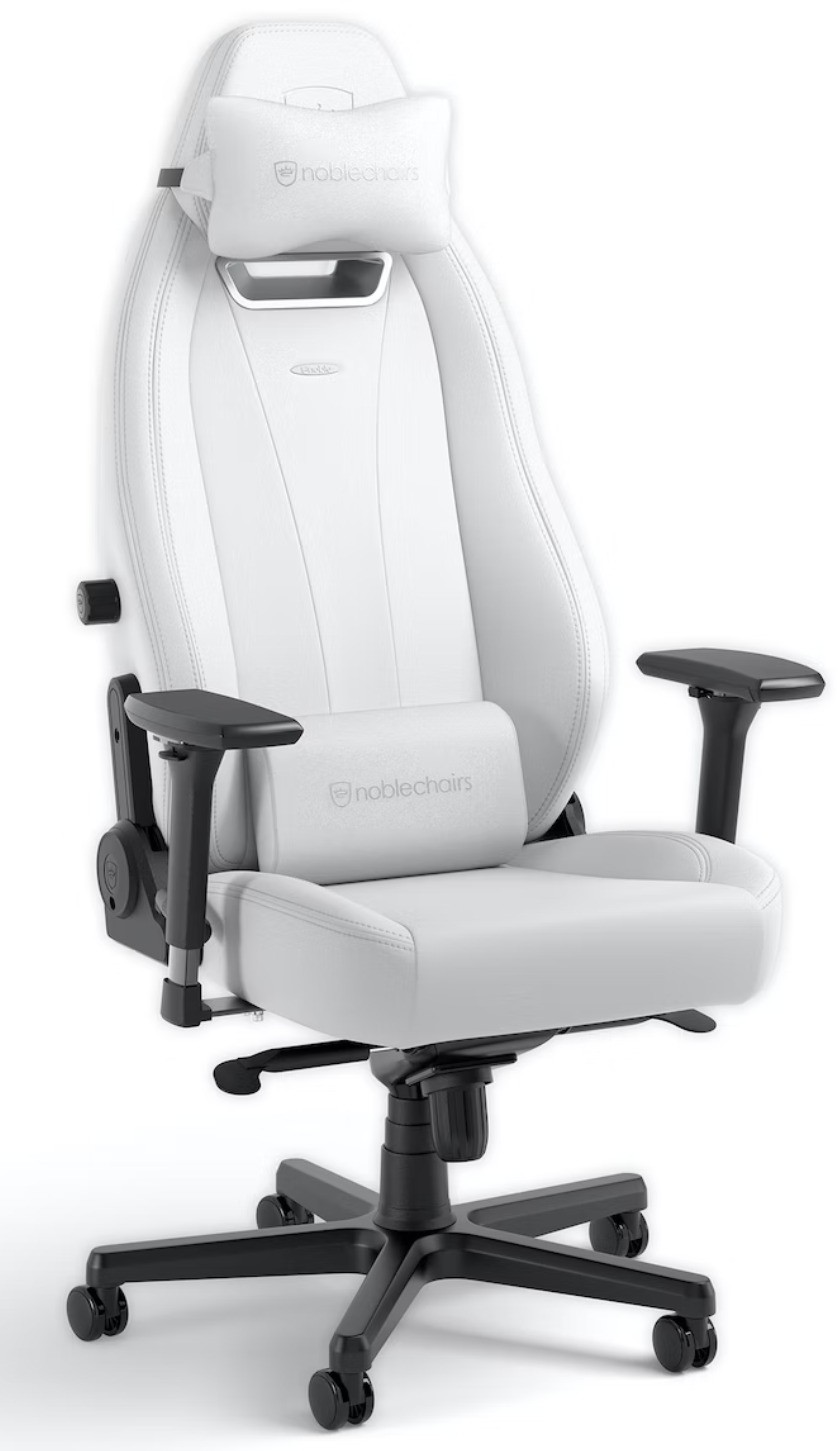 Гейминг стол noblechairs - Legend, White Edition | Ozone.bg