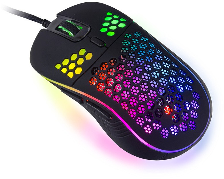 Гейминг мишка Roxpower - Raptor GM-18, оптична, черна | Ozone.bg