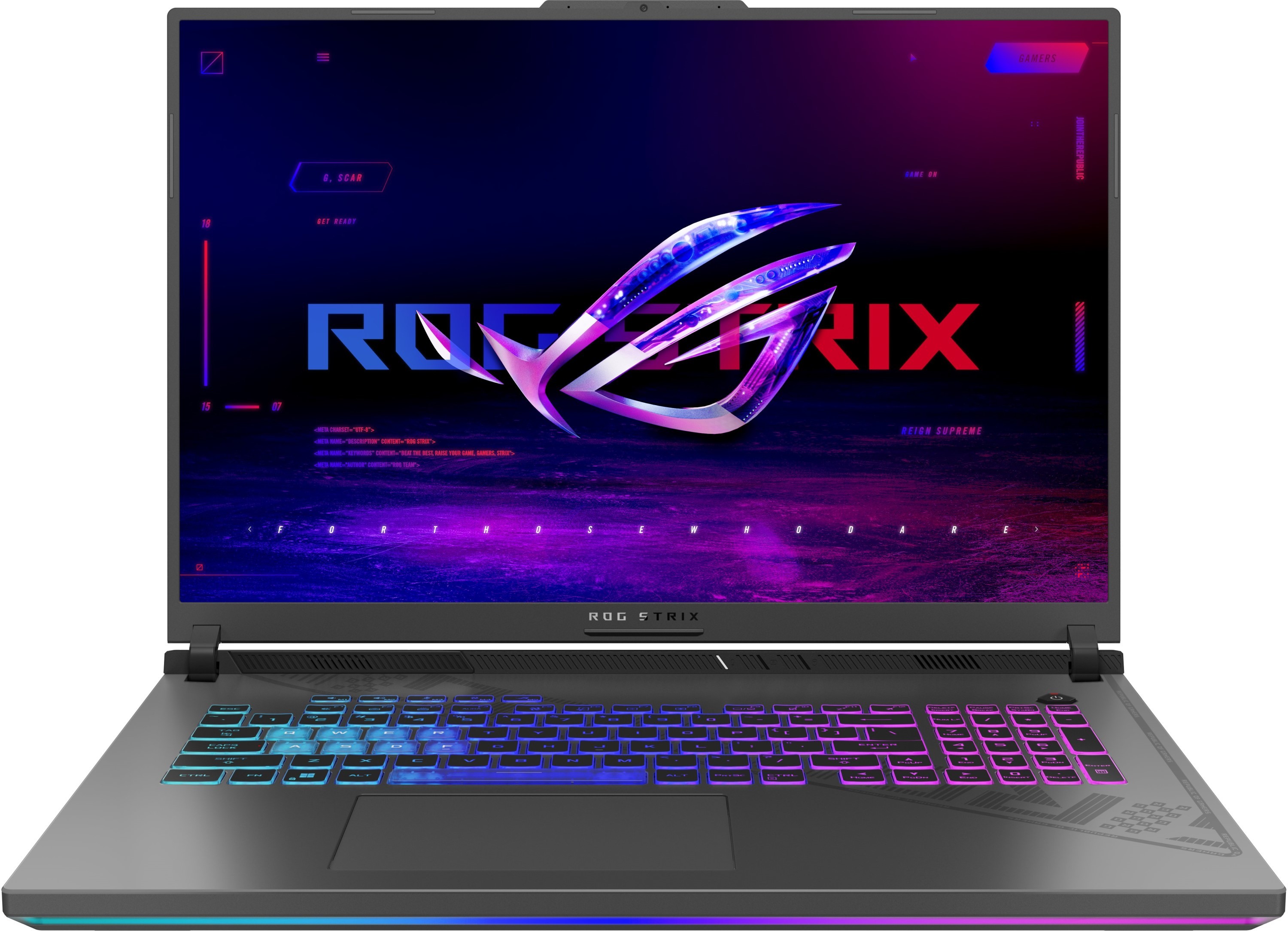 Гейминг лаптоп ASUS - ROG Strix G18 G814JI-N5095W, 18'', FHD+, i7 ...