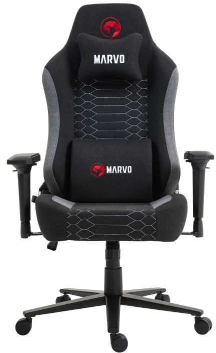 Гейминг стол Marvo - CH-178, черен/сив | Ozone.bg