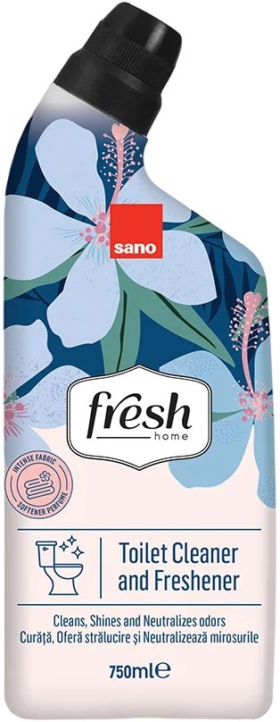 Гел за тоалетна чиния Sano - Fresh Home, 750 ml | Ozone.bg