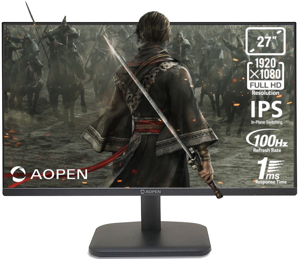 Гейминг монитор Acer - AOPEN 27CL1Ebmix, 27'', FHD, 100Hz, 1ms ТОП цена ...