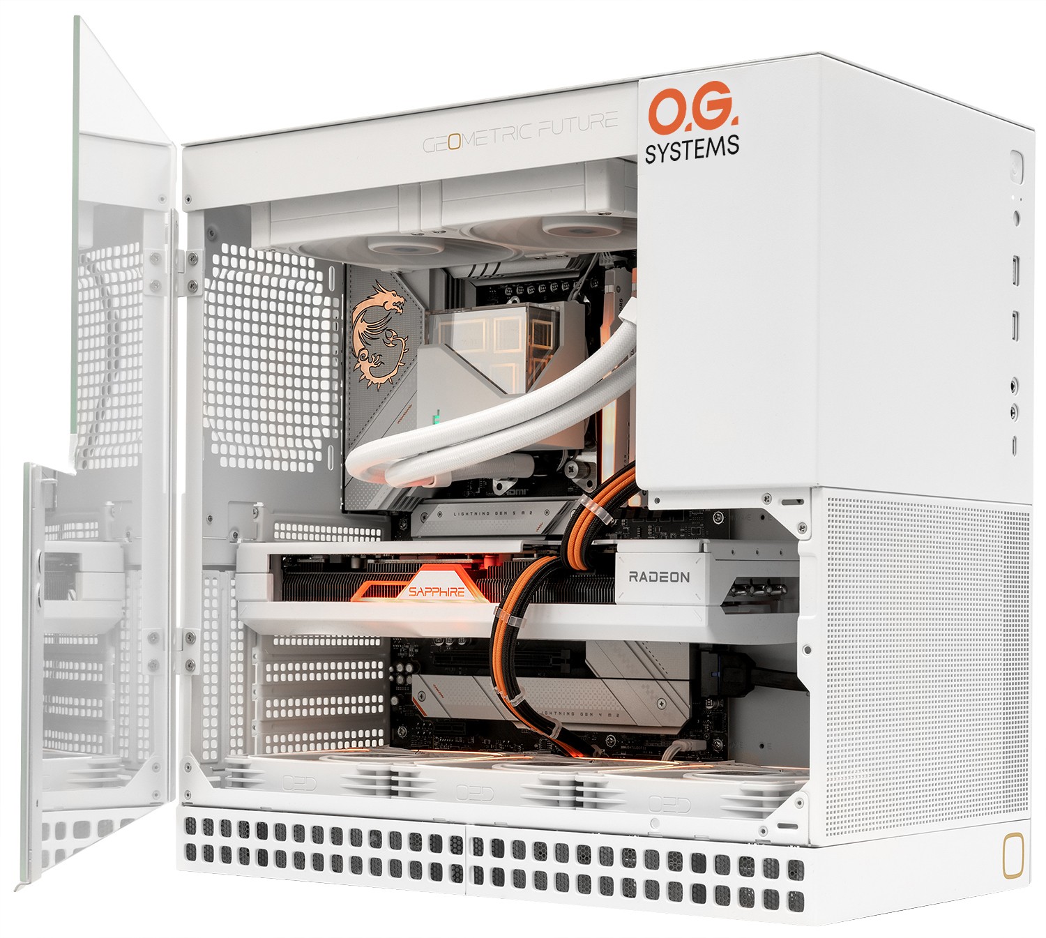 Гейминг компютър OGS M4 Arctic King (AMD) - Ryzen 7 7800X3D, RTX 5070 ...