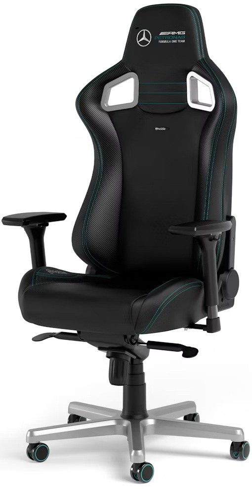Гейминг стол noblechairs - EPIC High-Tech Faux, Mercedes-AMG Petronas ...