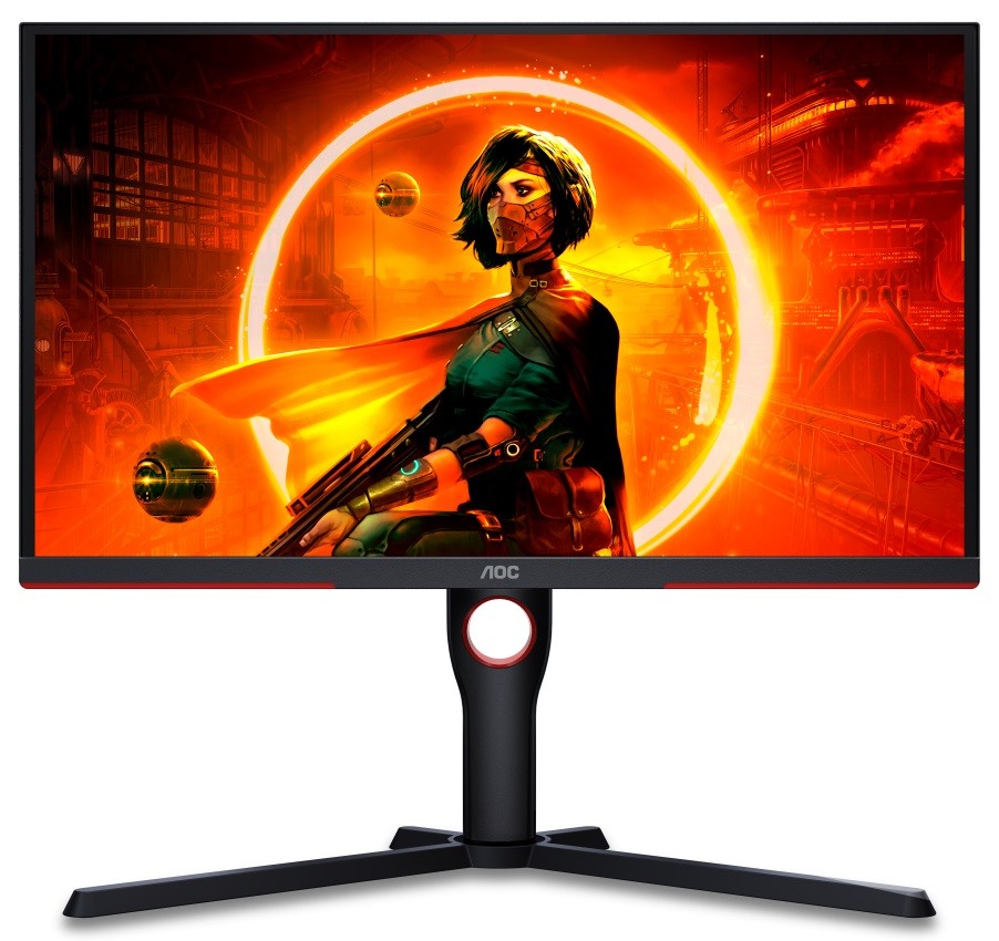 Гейминг монитор AOC - 25G3ZM/BK, 24.5'', 240Hz, 1ms, Freesync, черен | Ozone.bg
