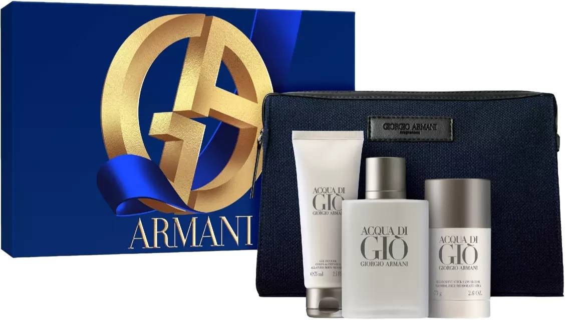 Giorgio Armani Комплект Acqua Di Gio, с несесер, 3 части | Ozone.bg