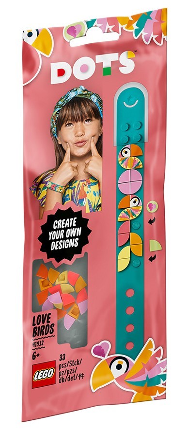 Гривна Lego Dots - Обичам птици (41912) | Отлична цена | Ozone.bg