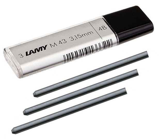 Графит за молив Lamy - 3.15 mm 4B, 3 броя | Ozone.bg