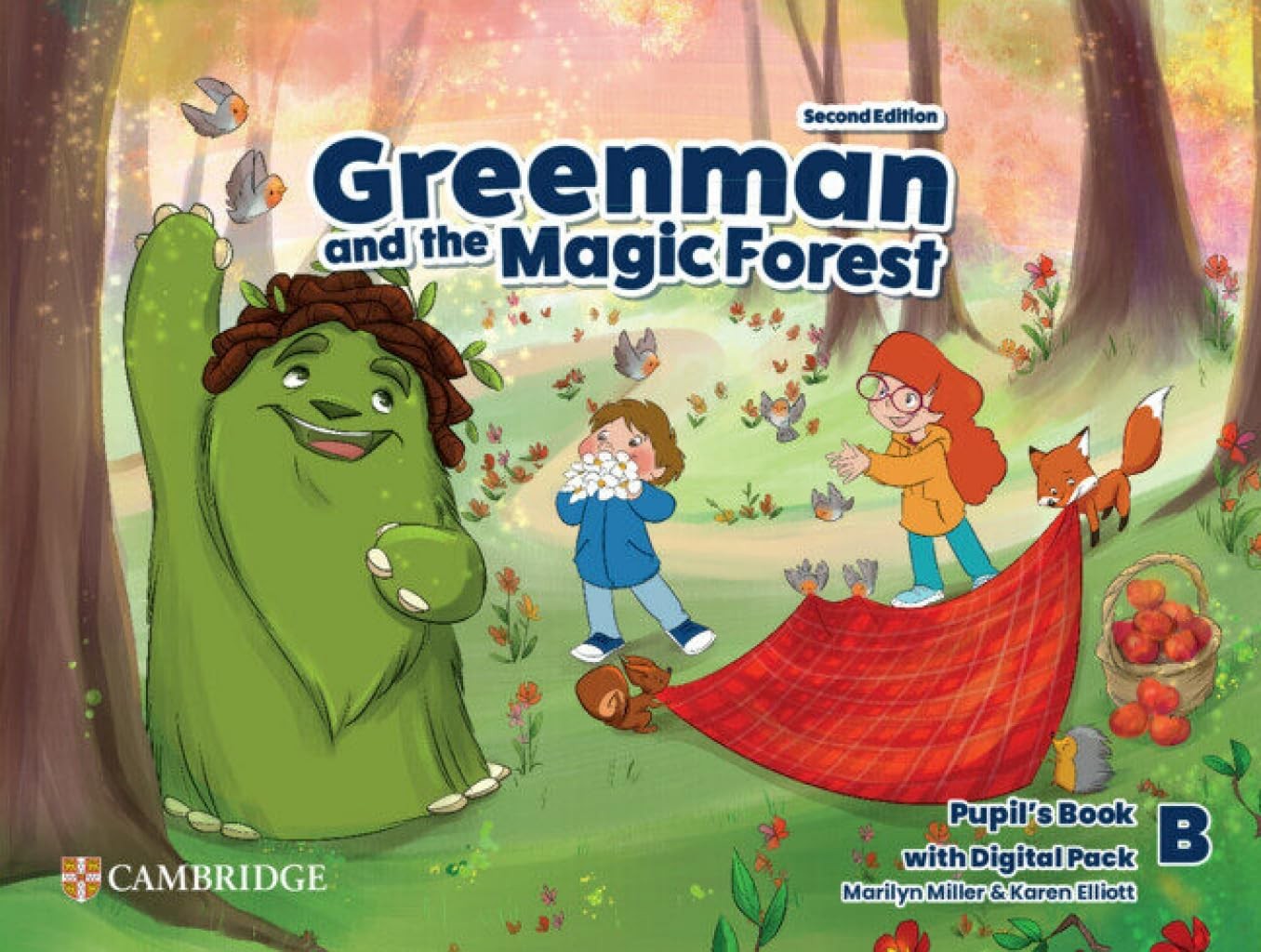 Greenman and the Magic Forest Level B Pupil's Book with Digital Pack 2nd Edition / Английски ...