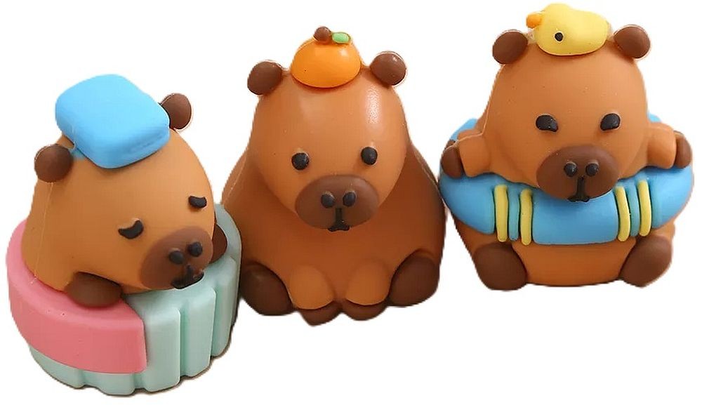 Гума B-MAX Capybara - С капачка, асортимент | Ozone.bg