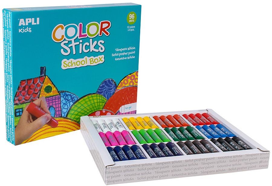 Гваш стик Apli Kids - 1 брой, асортимент | Ozone.bg