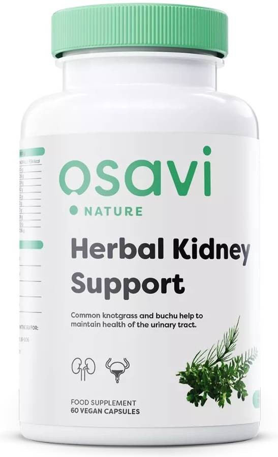 Herbal Kidney Support, 60 капсули, Osavi | Ozone.bg