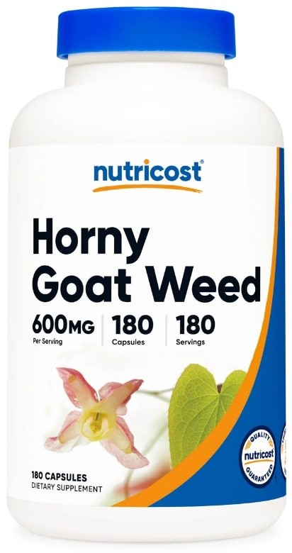 Horny Goat Weed, 600 mg, 180 капсули, Nutricost | Ozone.bg