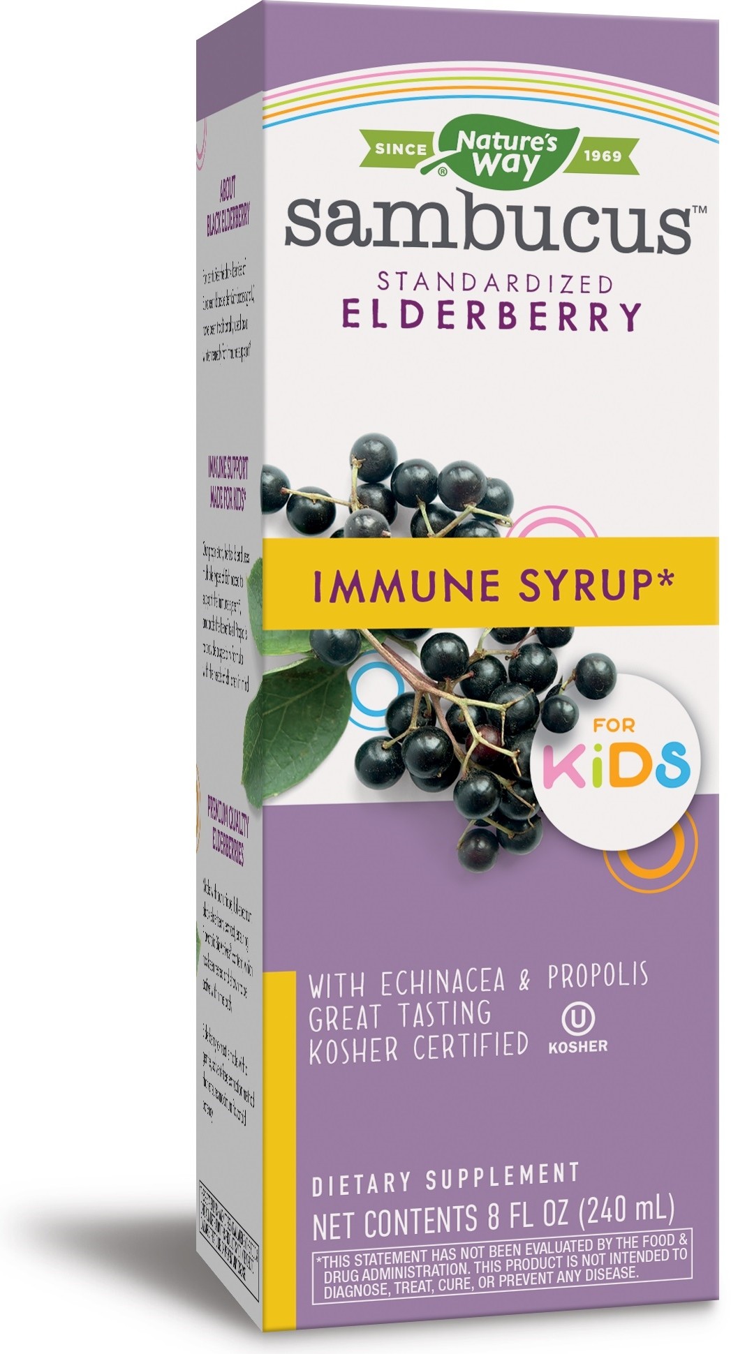 Sambucus Immune Syrup for Kids, 240 ml, Nature's Way | Ozone.bg
