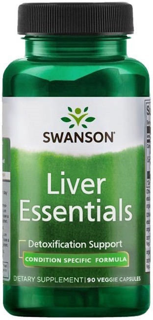 Liver Essentials, 90 растителни капсули, Swanson | Ozone.bg