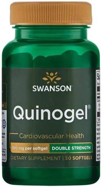 Quinogel, 100 mg, 30 меки капсули, Swanson | Ozone.bg