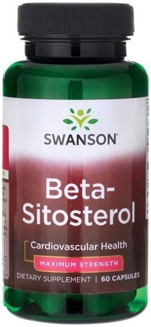 Beta-Sitosterol, 60 капсули, Swanson | Ozone.bg