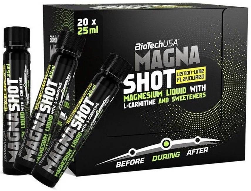 Magna Shot, лимон и лайм, 20 шота, BioTech USA | Ozone.bg