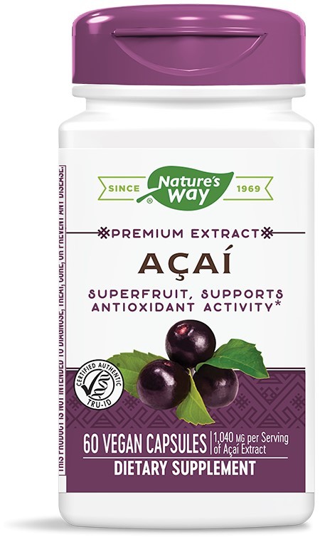 Acai, 60 капсули, Nature's Way | Ozone.bg