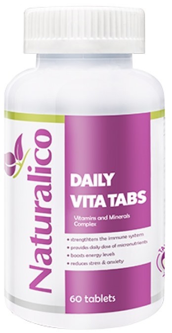 Daily Vita Tabs, 60 таблетки, Naturalico | Ozone.bg