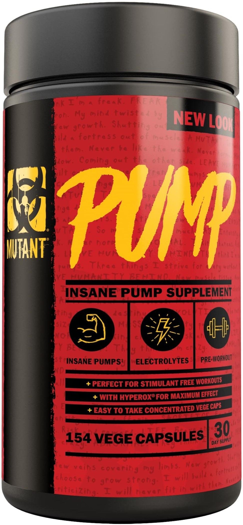 Pump, 154 капсули, Mutant | Ozone.bg
