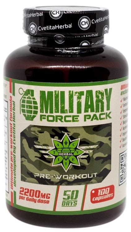 Military Force Pack, 100 капсули, Cvetita Herbal | Ozone.bg