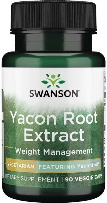 Yacon Root Extract, 100 mg, 90 капсули, Swanson | Ozone.bg