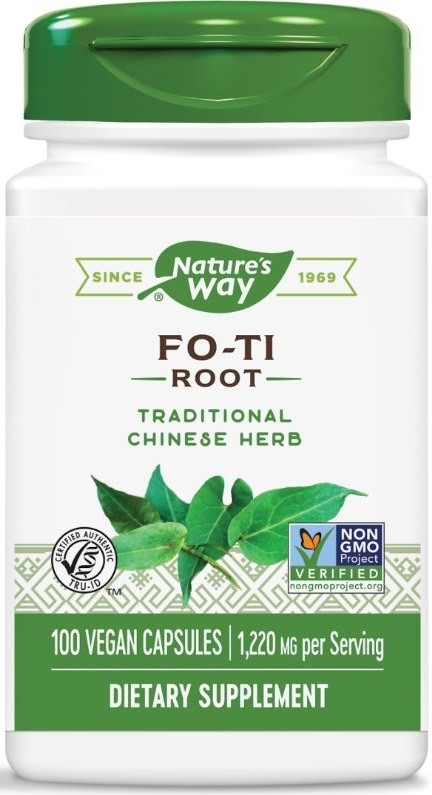 Fo-Ti Root, 610 mg, 100 капсули, Nature's Way | Ozone.bg