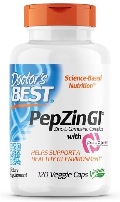 PepZin GI, 120 капсули, Doctor's Best | Ozone.bg