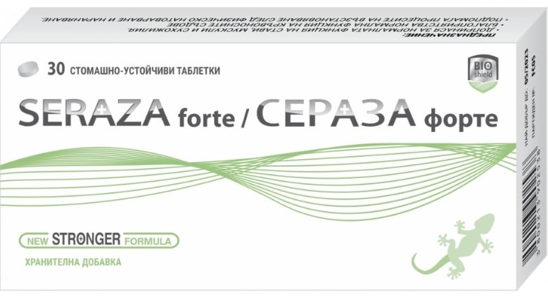 Seraza Forte, 30 таблетки, BioShield | Ozone.bg