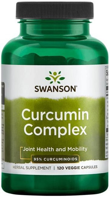 Curcumin Complex, 120 растителни капсули, Swanson | Ozone.bg